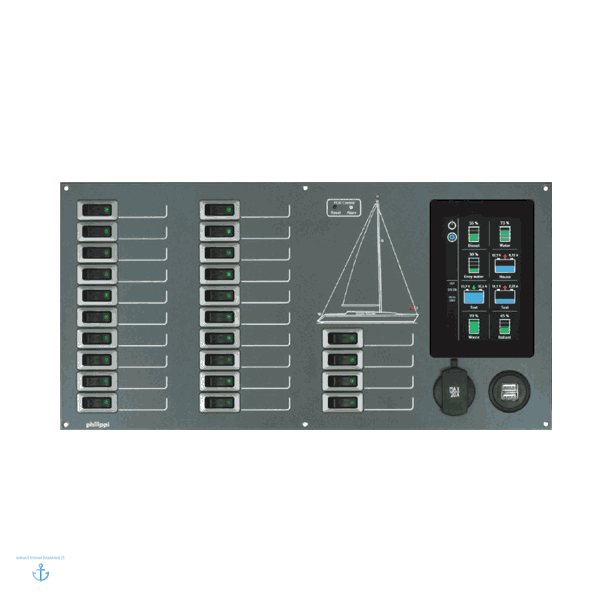 STV 284 - Grå el-paneler - Andersen og Kristensen Skibselektronik ApS